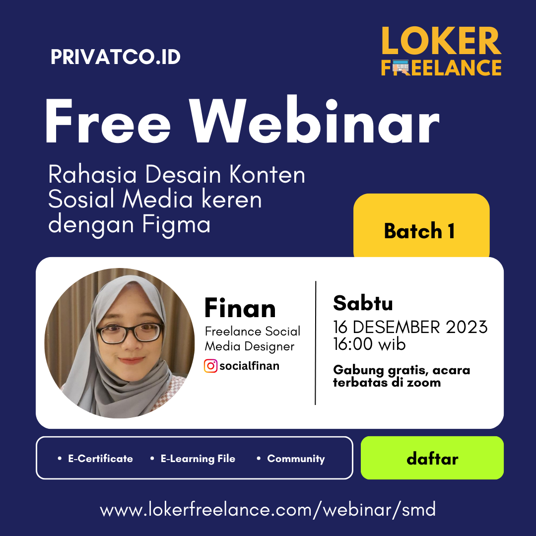 Rahasia Desain Konten Sosial Media keren dengan Figma